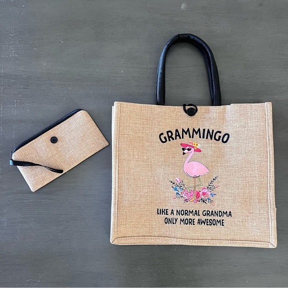 High Heels on the High Road | Bags | Flamingo Hat Grammingo Grandmother ...
